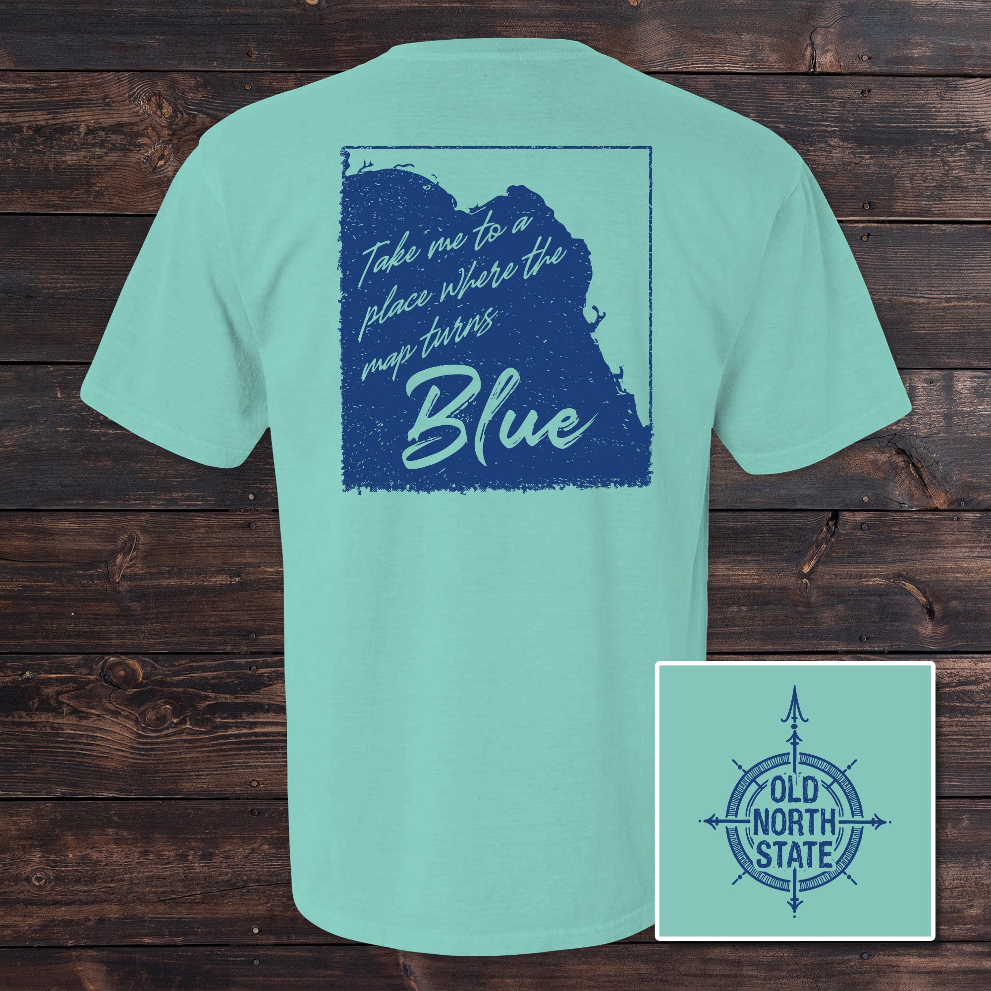 The Old North State - Map Turns Blue FL – Girls Round Here